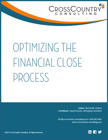 A Free Guide - Optimizing the Financial Close Process
